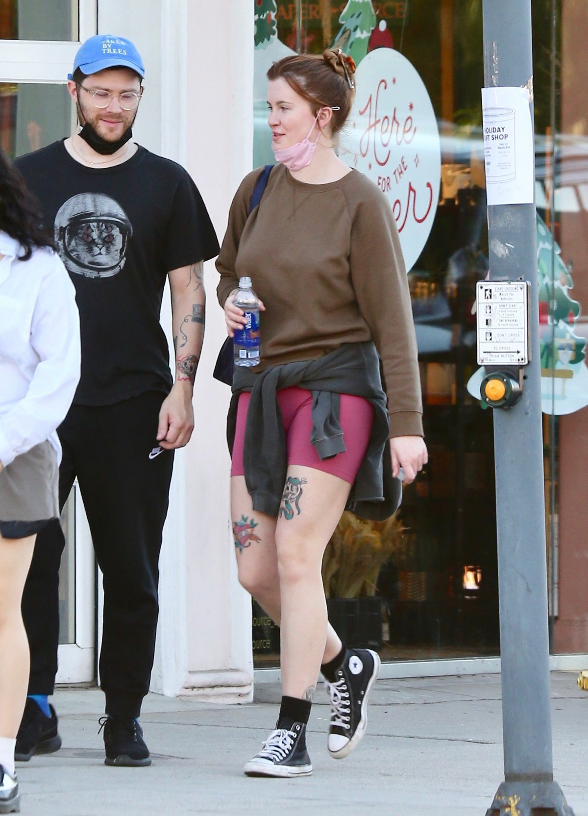 IRELAND BALDWIN and RAC Out in Los Angeles 11/15/2021 – HawtCelebs