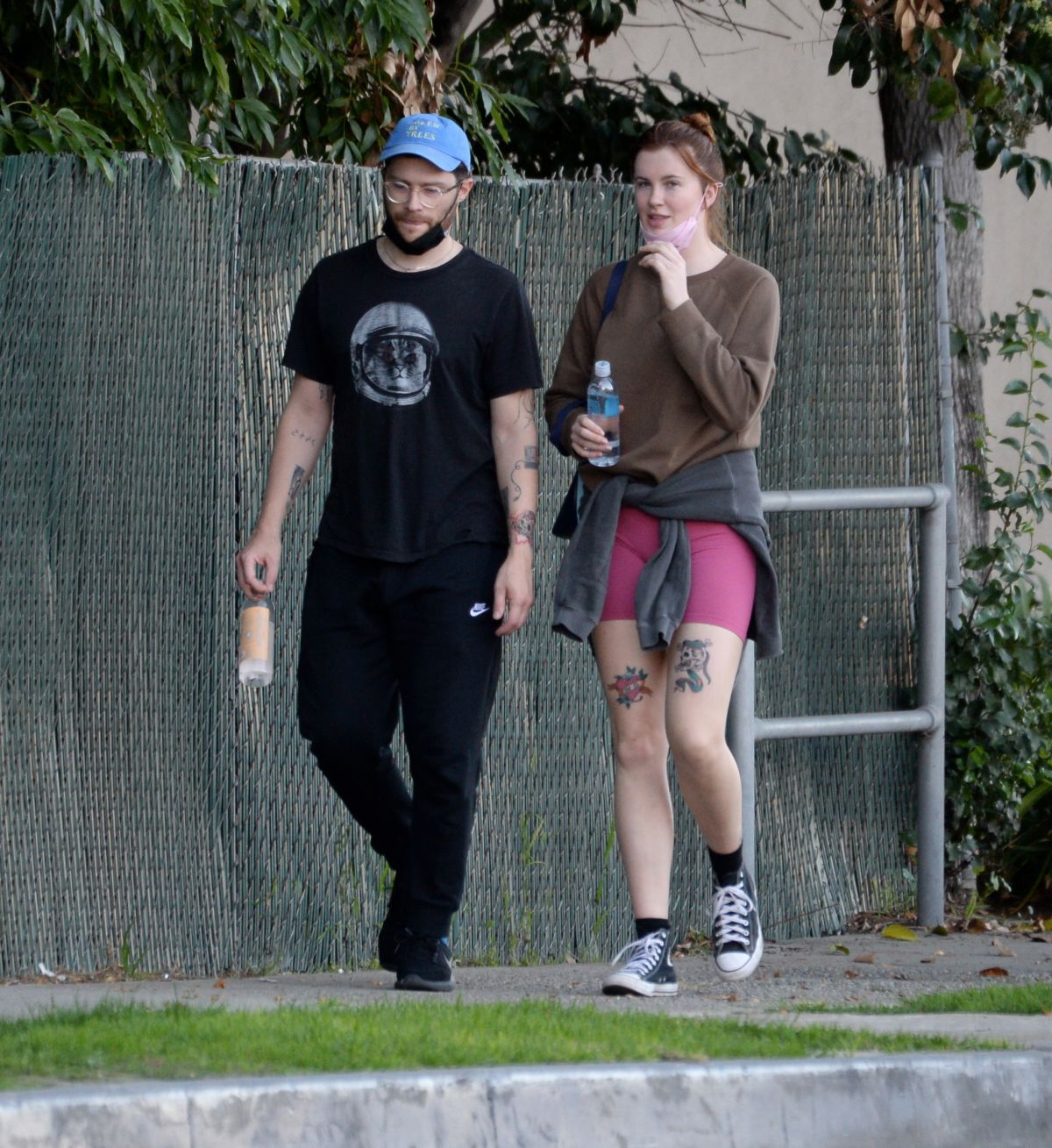 IRELAND BALDWIN and RAC Out in Los Angeles 11/15/2021 – HawtCelebs