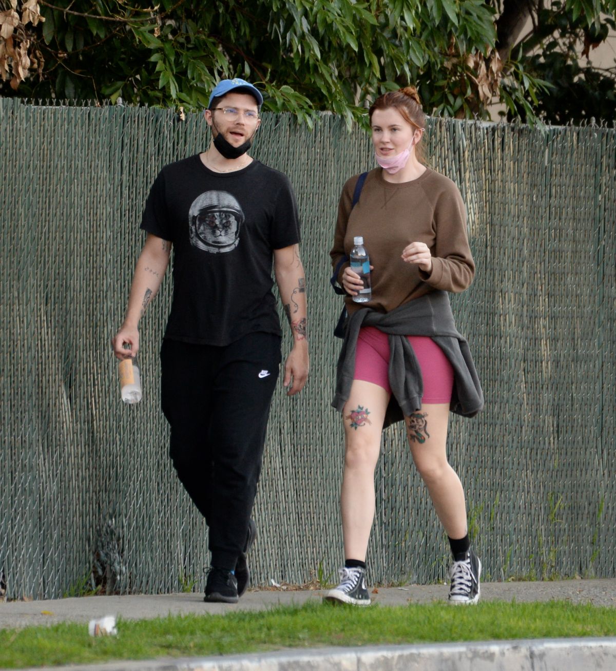 IRELAND BALDWIN and RAC Out in Los Angeles 11/15/2021 – HawtCelebs