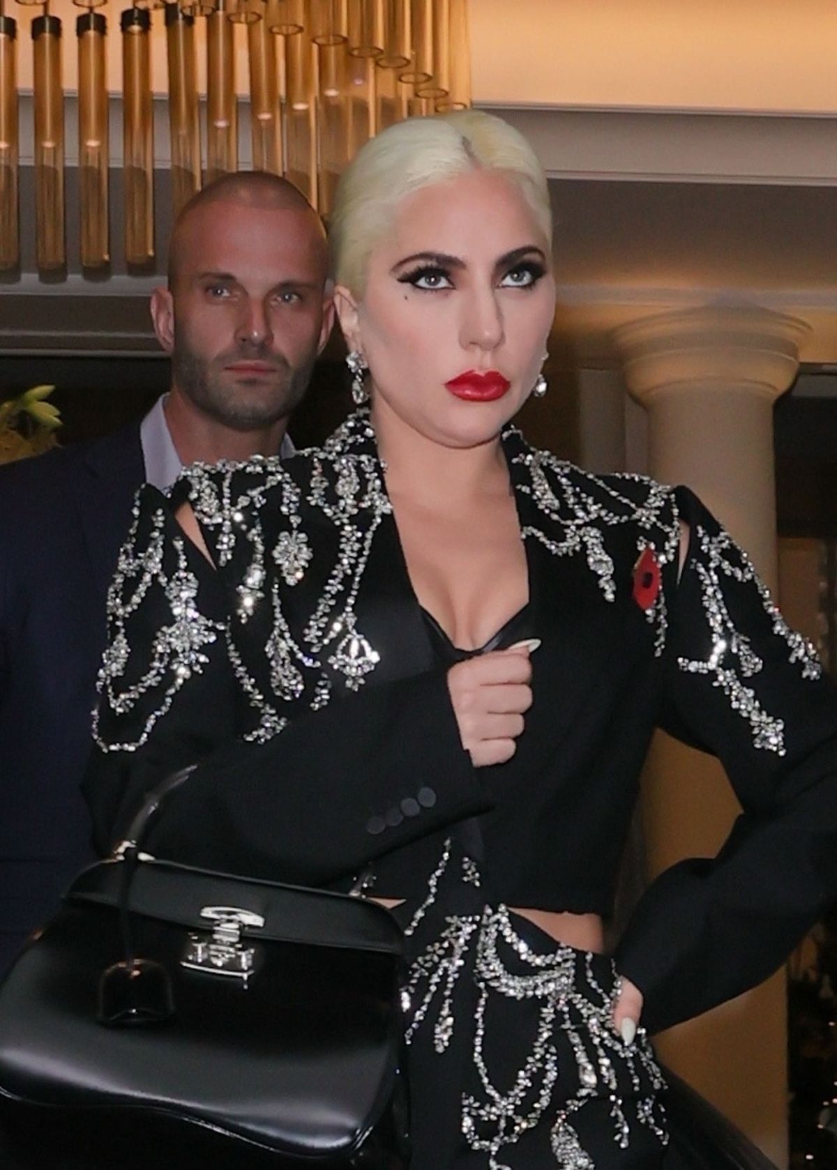 LADY GAGA Leaves Her Hotel in London 11/12/2021 – HawtCelebs