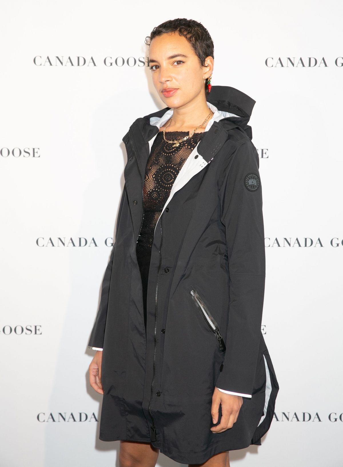 PHOEBE COLLINGS-JAMES at Canada Goose Footwear Launch at Victoria House ...
