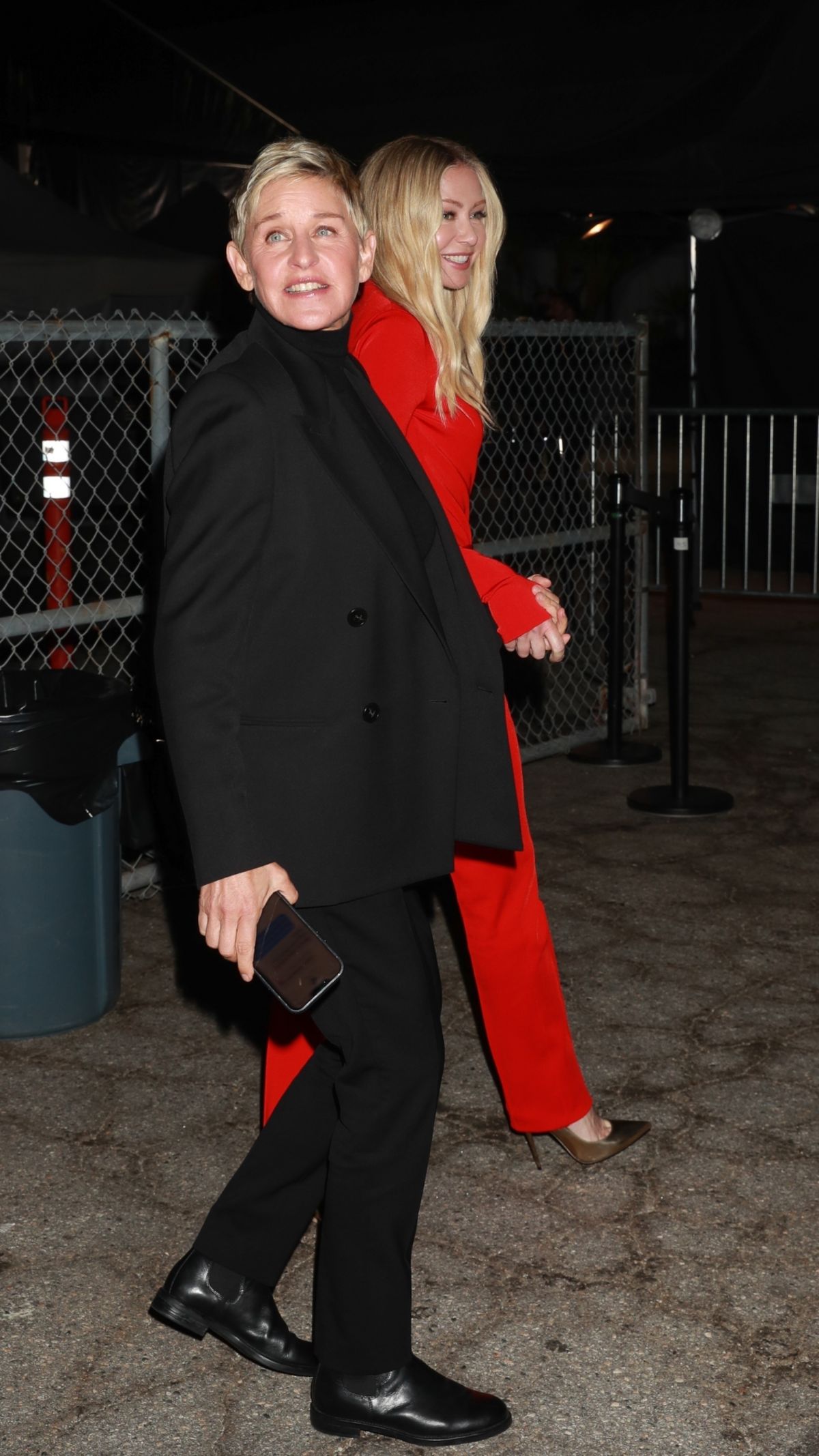 ELLE DEGENERES and PORTIA ROSSI Arrives at 2021 People’s Choice Awards ...