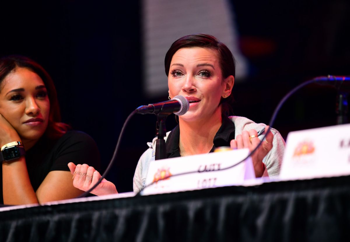 KATIE CASSIDY, CAITY LOTZ, KATRINA LAW and CANDICE PATTON at The Arrow ...