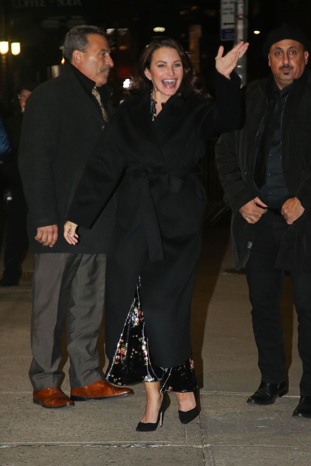 KRISTIN DAVIS Arrives at Late Show with Stephen Colbert in New York 12 ...