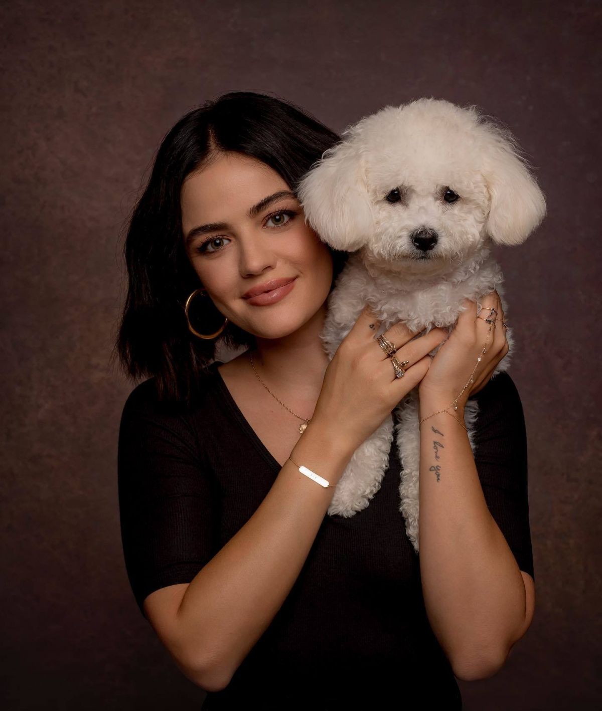 LUCY HALE at a Photoshoot with Her Dogs, November 2021 – HawtCelebs