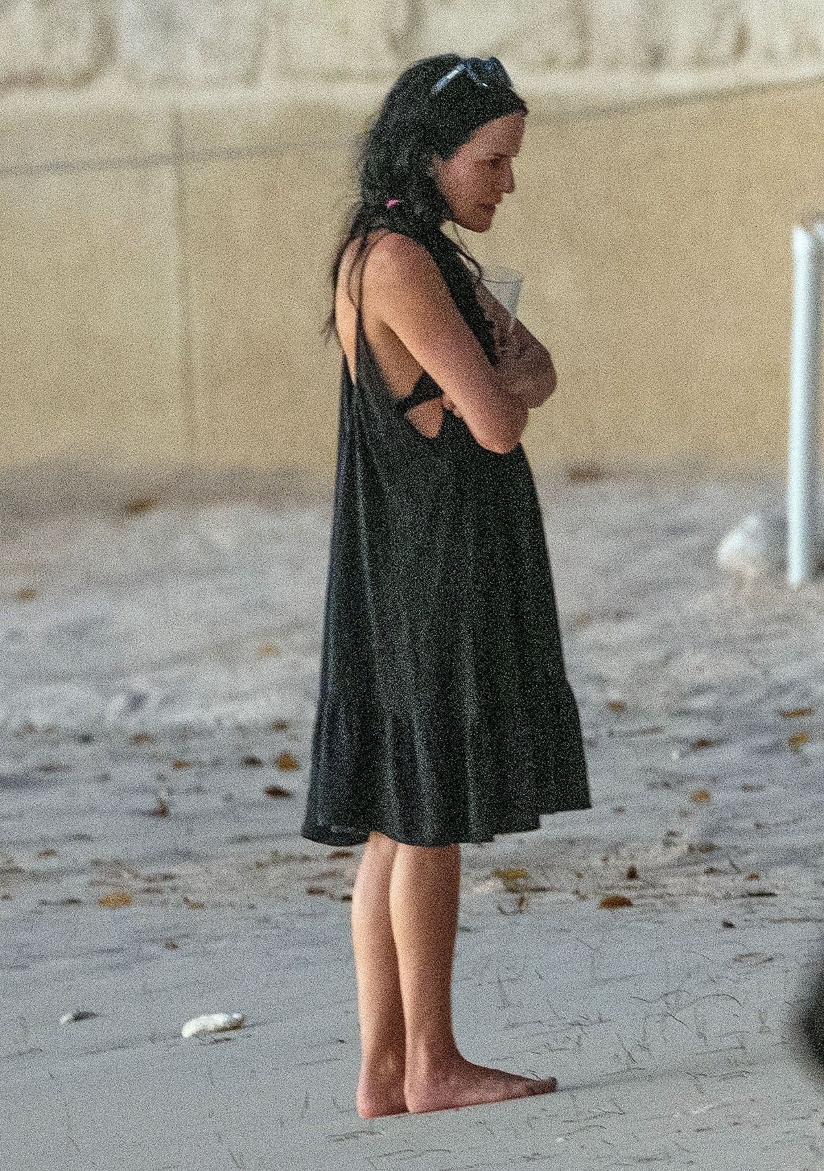 ANDREA CORR at Sandy Lane Hotel’s Beach in St. James Parish 01/04/2022 ...