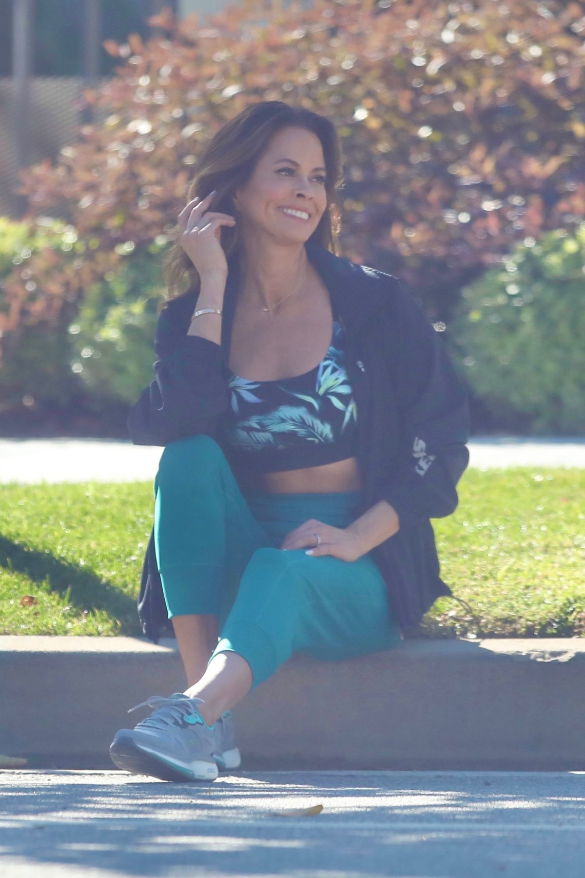 BROOKE BURKE at a Fitness-inspired Photoshoot in Beverly Hills 01/11 ...