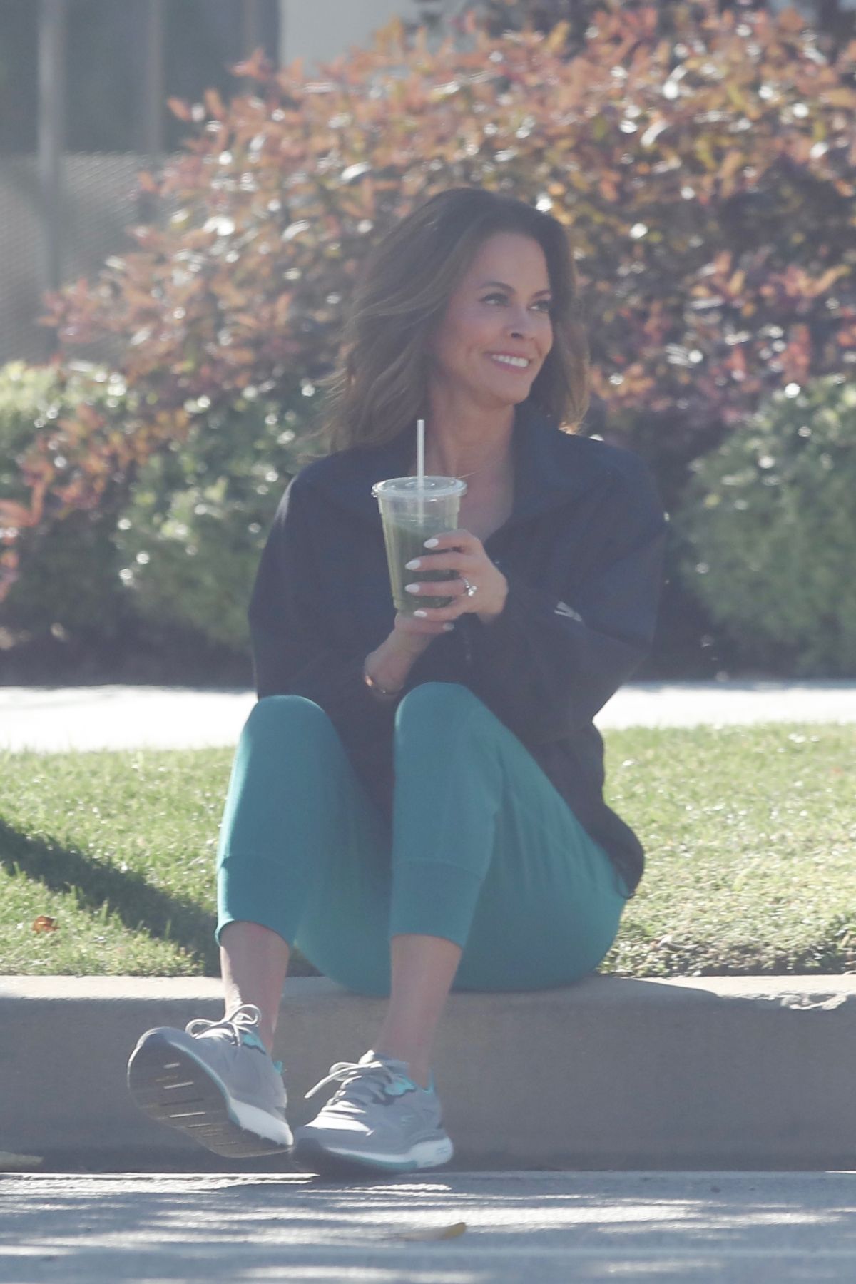BROOKE BURKE at a Fitness-inspired Photoshoot in Beverly Hills 01/11 ...