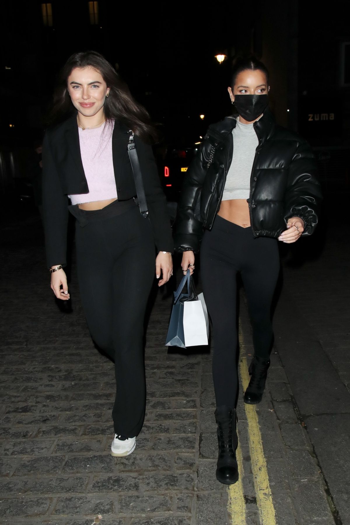 MAURA HIGGINS and FRANCESCA ALLEN at Zuma in London 01/12/2022 – HawtCelebs