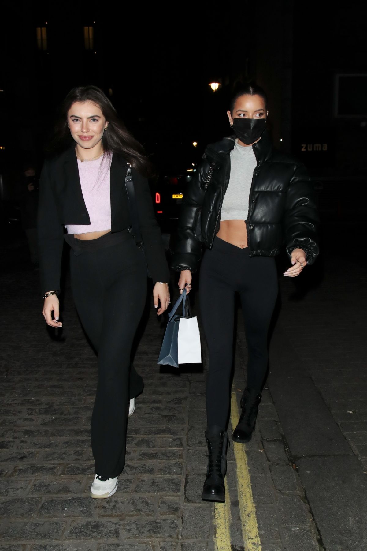 MAURA HIGGINS and FRANCESCA ALLEN at Zuma in London 01/12/2022 – HawtCelebs