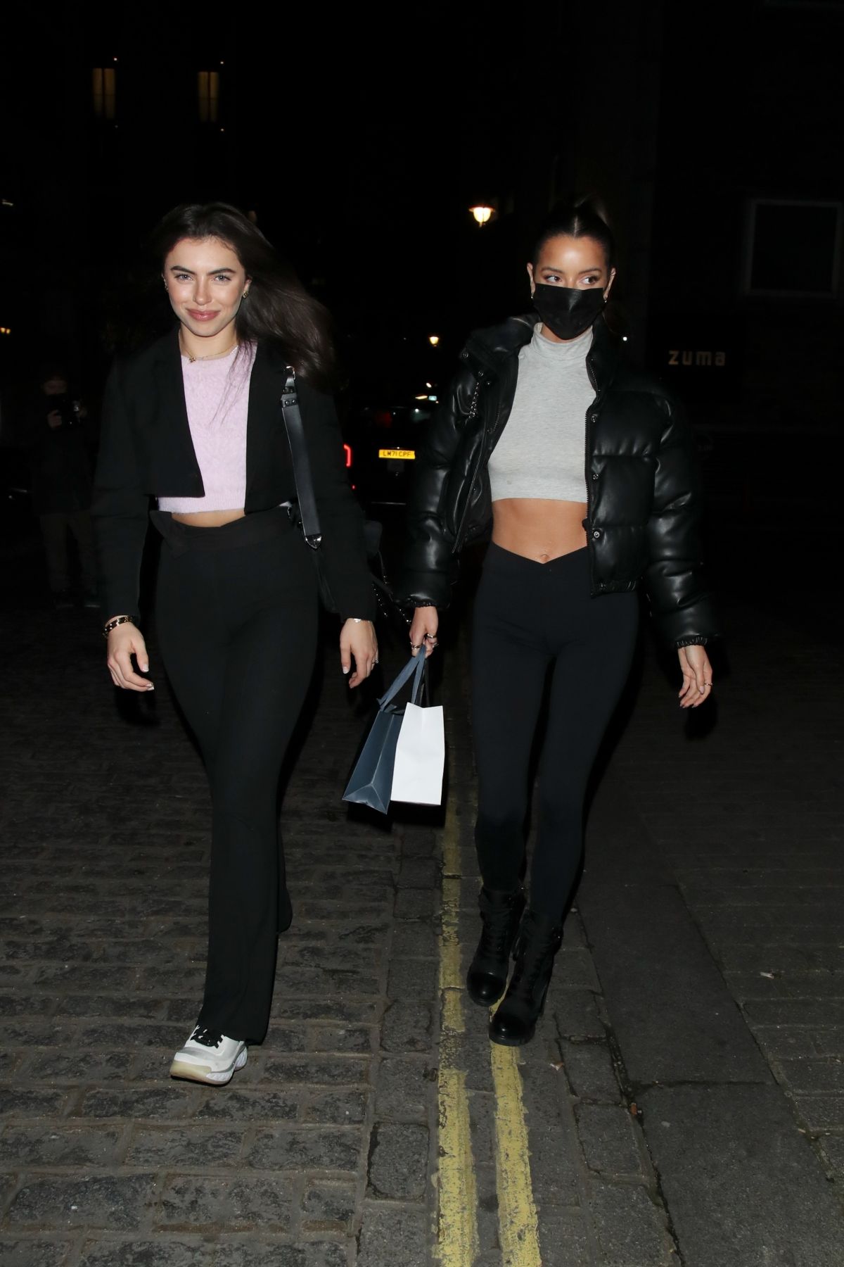 MAURA HIGGINS and FRANCESCA ALLEN at Zuma in London 01/12/2022 – HawtCelebs