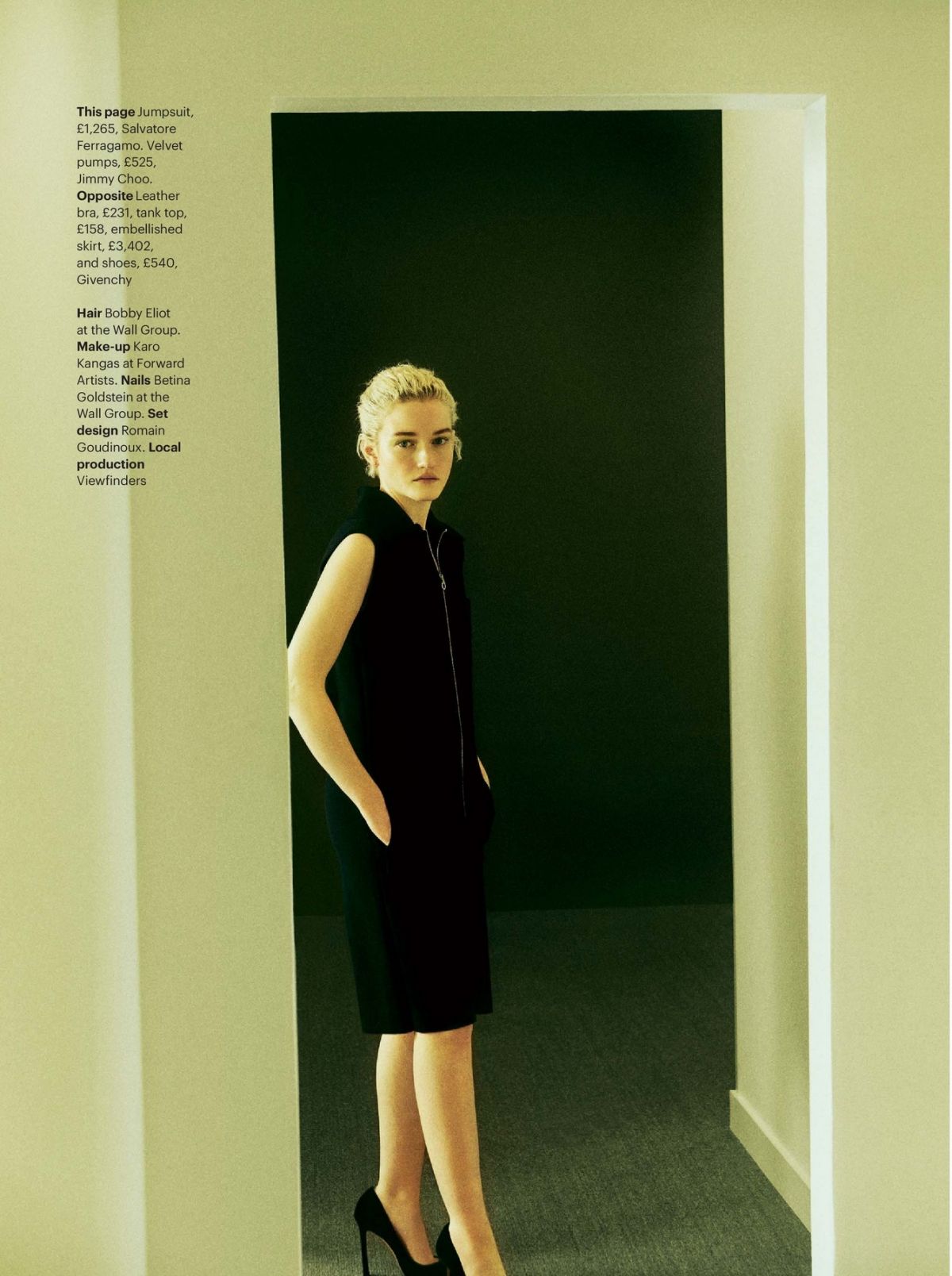 JULIA GARNER in The Sunday Times Style Magazine, February 2022 – HawtCelebs