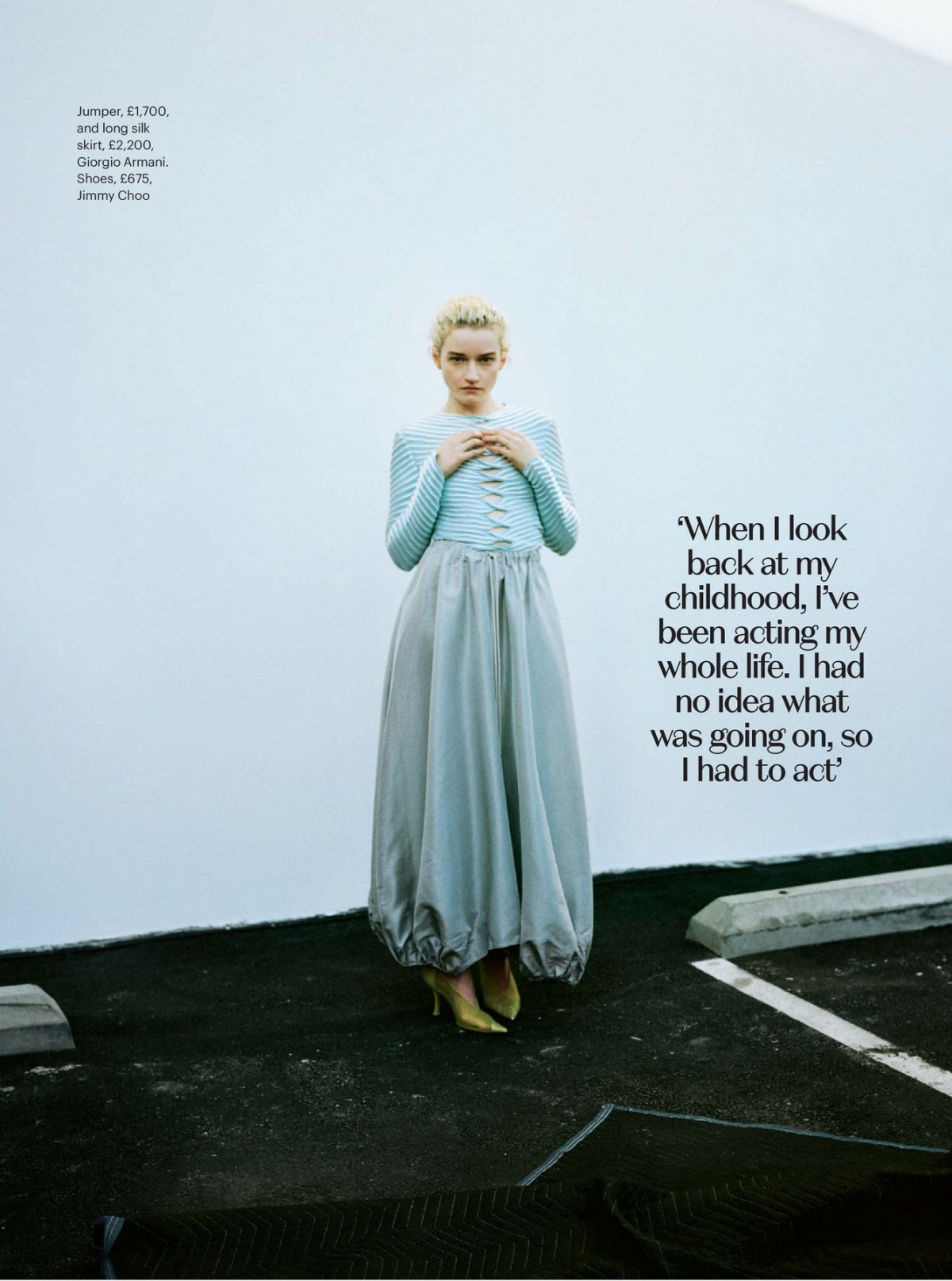 JULIA GARNER in The Sunday Times Style Magazine, February 2022 – HawtCelebs