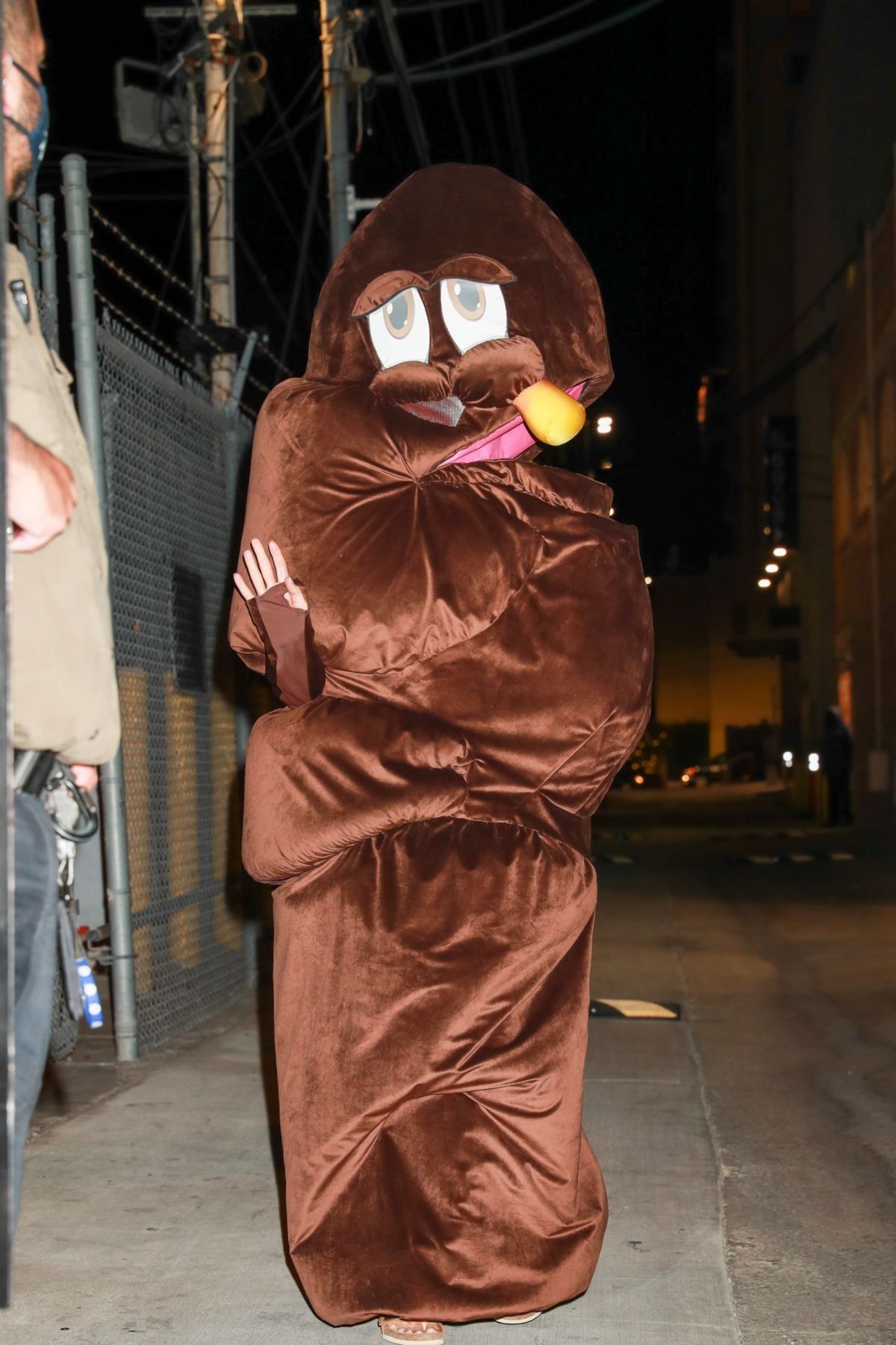 KATY PERRY Dressed as Poop Leaves El Capitan Entertainment Centre in ...