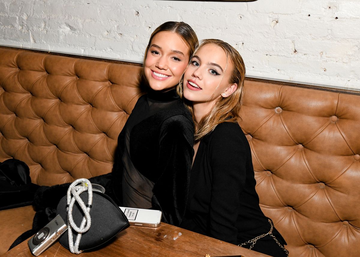 OLIVIA PONTON and EMMA BROOKS at Pffice Magazine NYFW Party 02/11/2022 ...