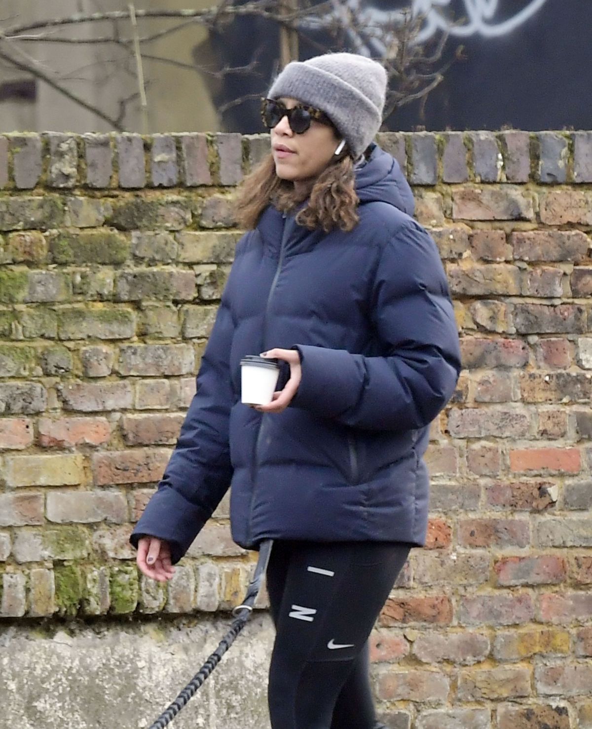ZAWE ASHTON Out with her Dog Bobby in London 01/28/2022 – HawtCelebs