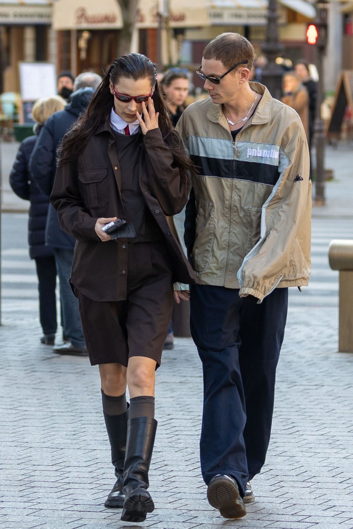 BELLA HADID and Marc Kalman Out in Paris 03/07/2022 – HawtCelebs