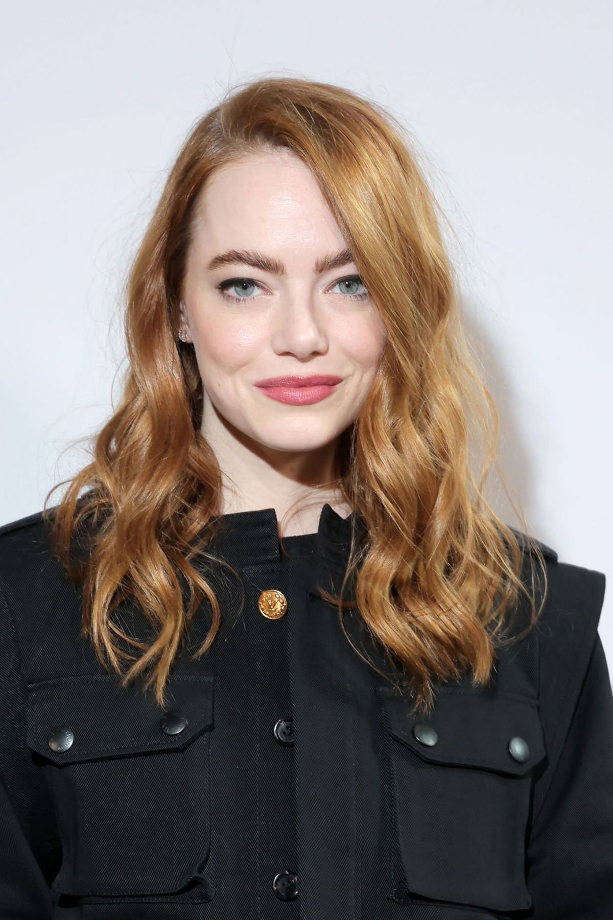 EMMA STONE at Louis Vuitton Show at Paris Fashion Week 03/07/2022 ...