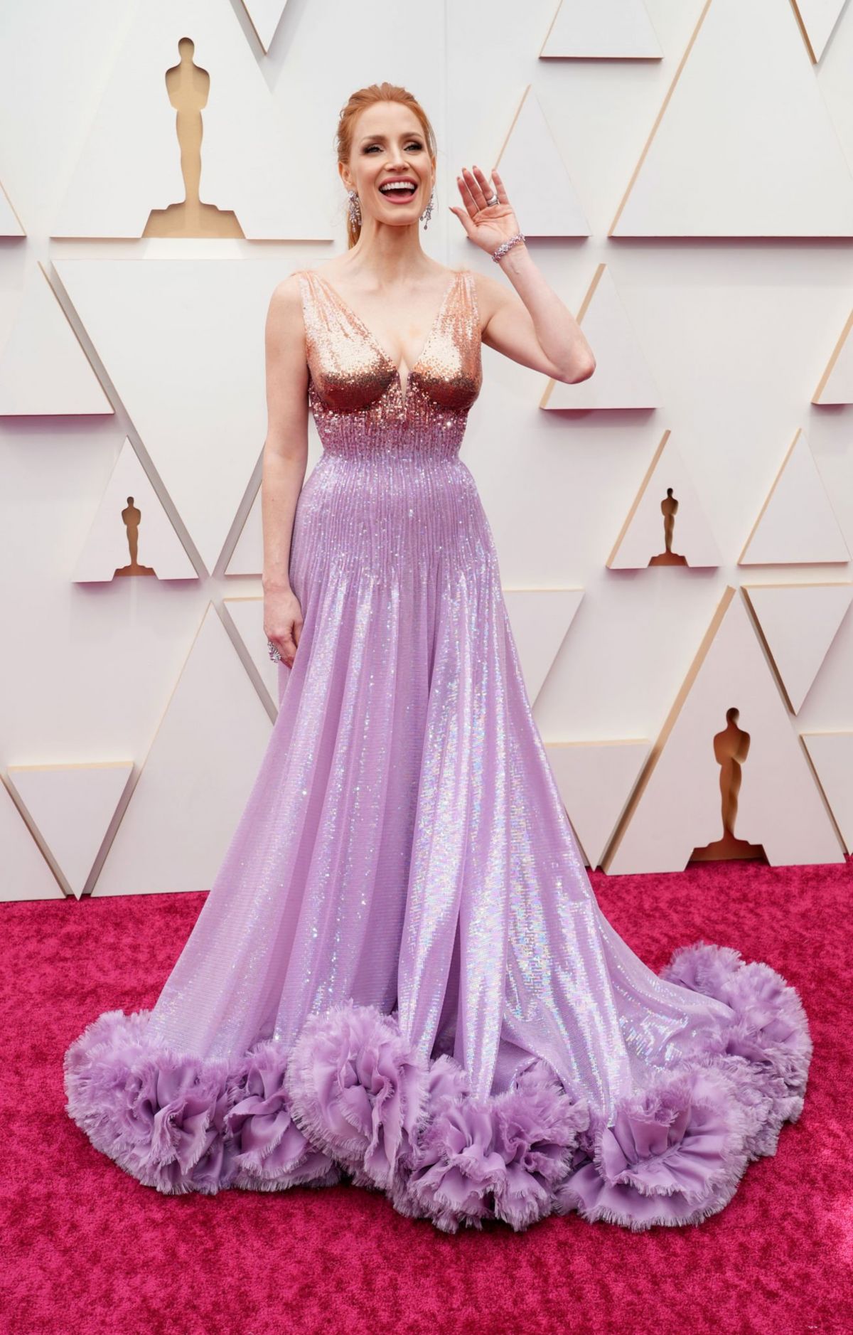 JESSICA CHASTAIN at 94th Annual Academy Awards at Dolby Theatre in Los ...