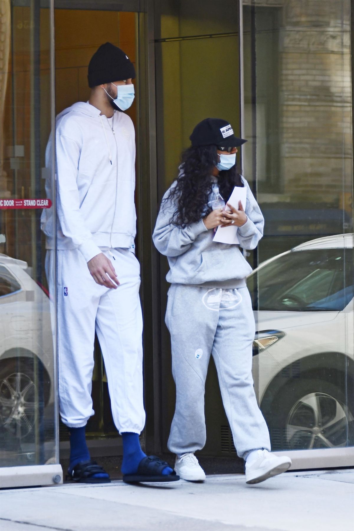 MAYA JAMA and Ben Simmon Out in New York 03/14/2022 – HawtCelebs