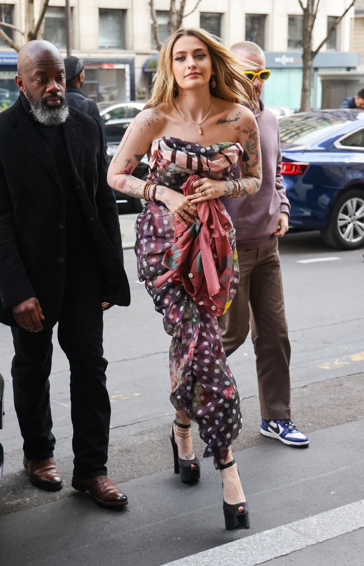 PARIS JACKSON Out at Paris Fashion Week 03/05/2022 – HawtCelebs