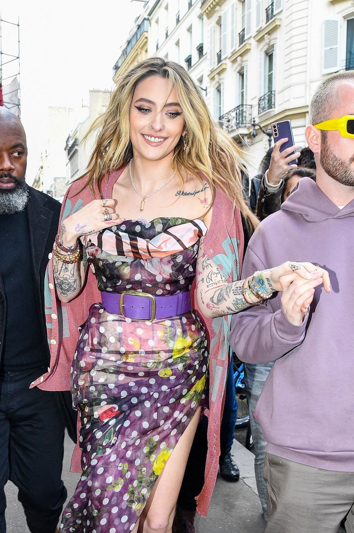 PARIS JACKSON Out at Paris Fashion Week 03/05/2022 – HawtCelebs