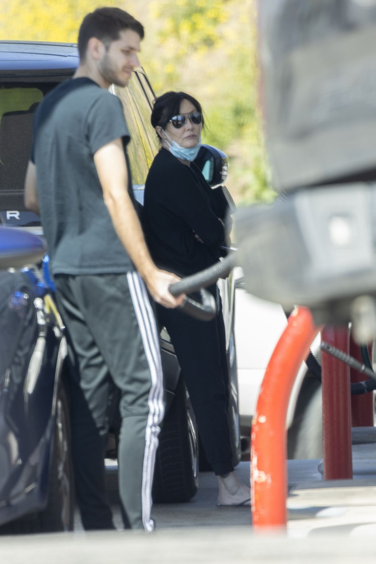 SHANNE DOHERTY at a Gas Station in Malibu 03/09/2022 – HawtCelebs