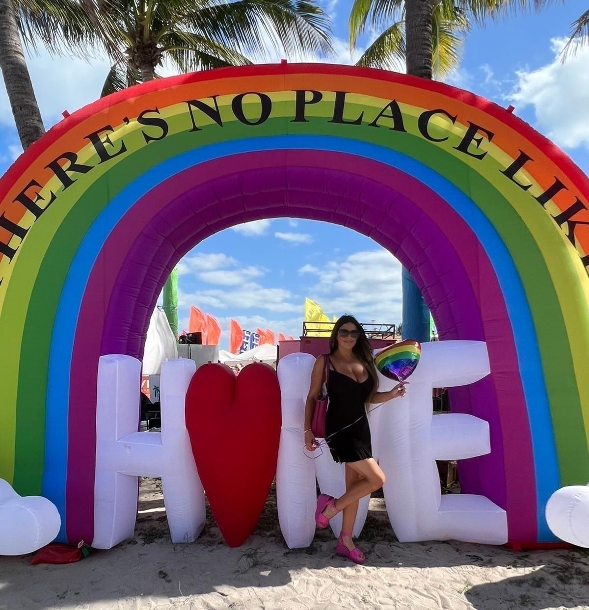 CLAUDIA ROMANI at Miami Beach Gay Pride 04/10/2022 – HawtCelebs