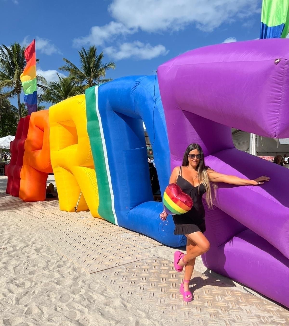 CLAUDIA ROMANI at Miami Beach Gay Pride 04/10/2022 – HawtCelebs