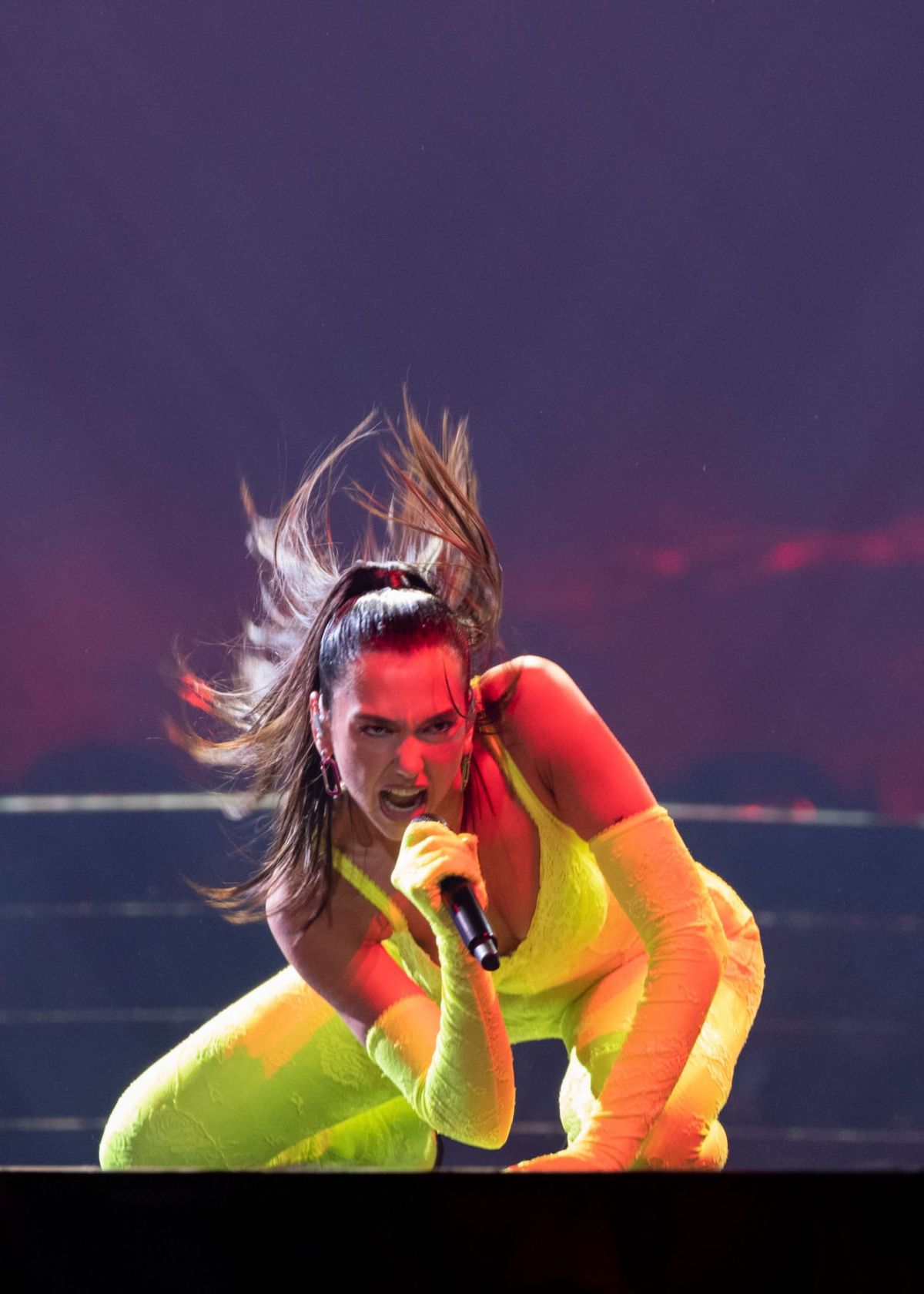 DUA LIPA Performs at Future Nostalgia Tour in Vancouver 04/01/2022 ...