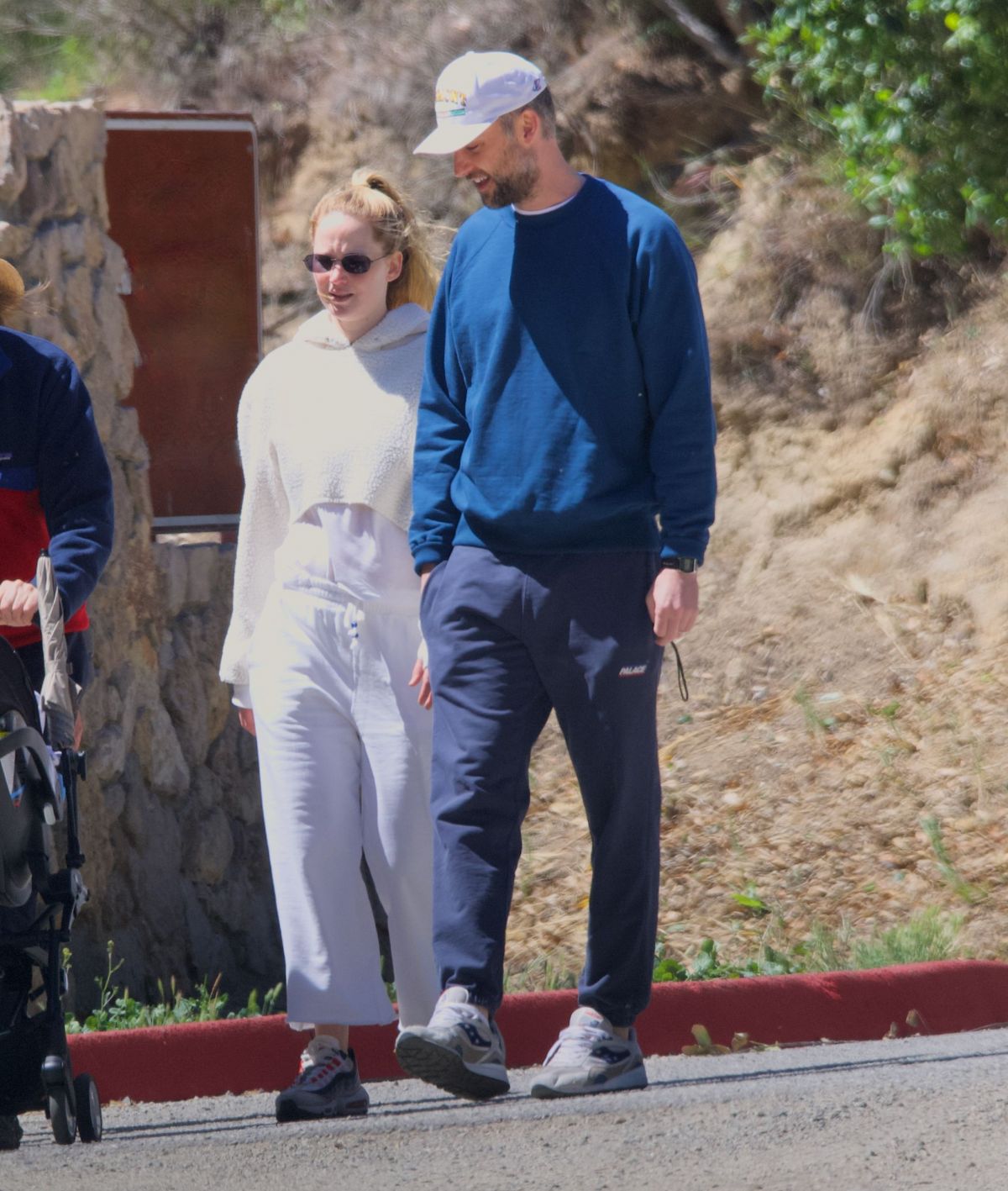 JENNIFER LAWRENCE and Cooke Maroney Out Hiking with Their Baby in Los ...