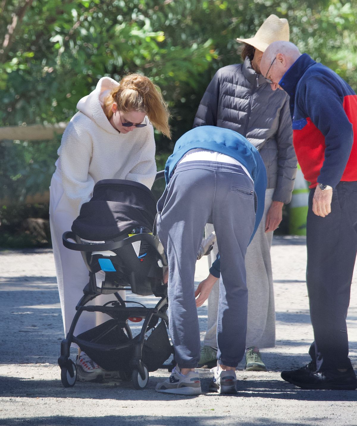 JENNIFER LAWRENCE and Cooke Maroney Out Hiking with Their Baby in Los ...