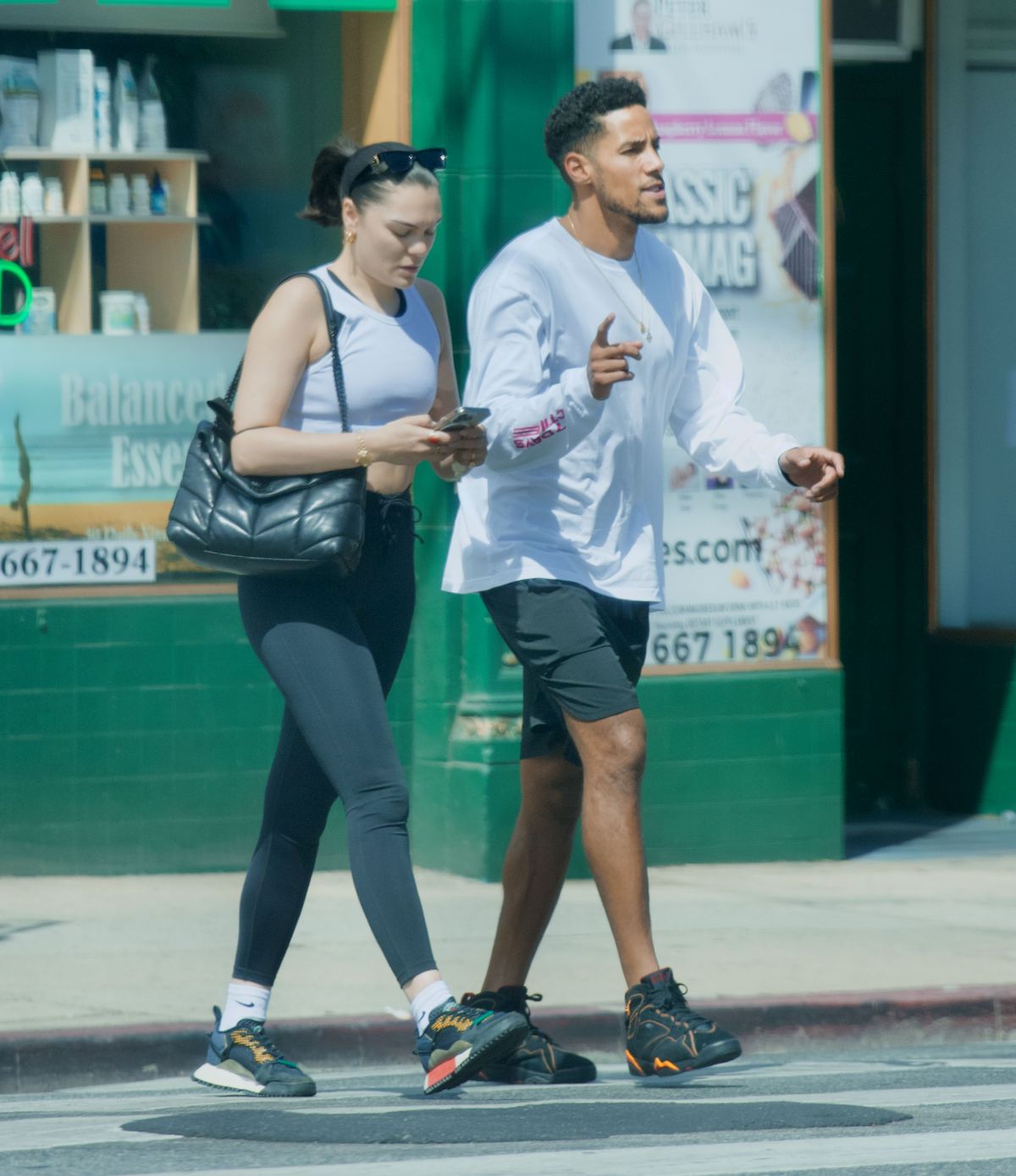 JESSIE J and Chanan Colman Out in Silverlake 04/18/2022 – HawtCelebs