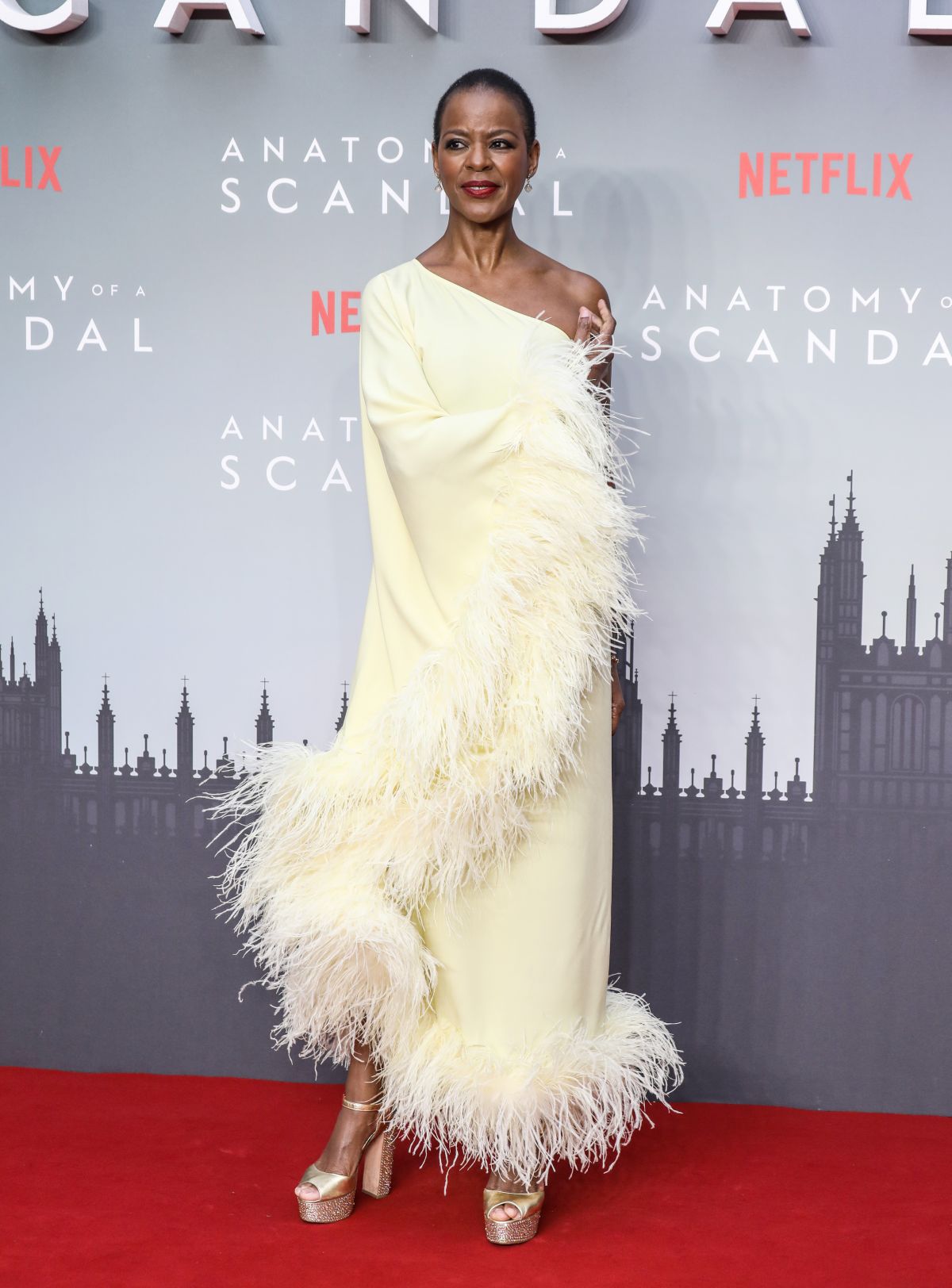 JOSETTE SIMON at Anatomy of a Scandal Premiere in London 04/14/2022 ...