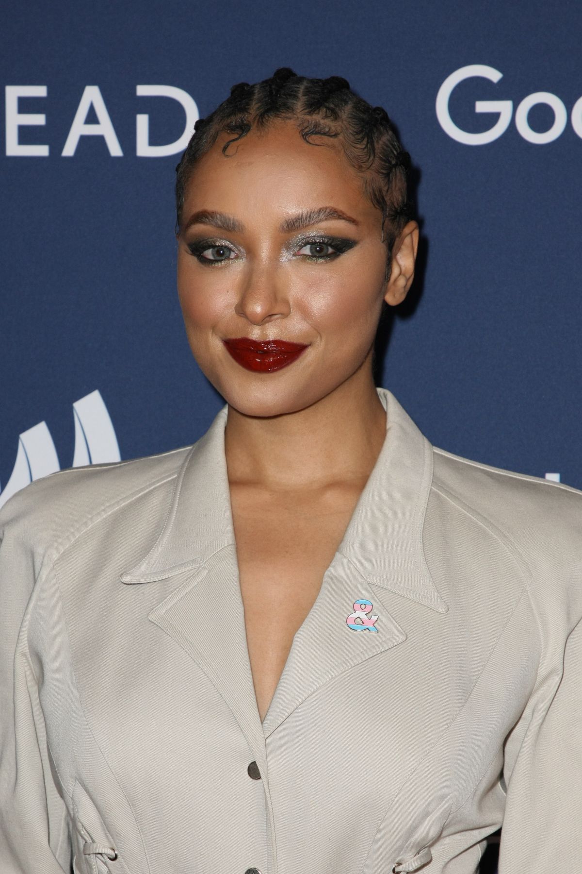 KAT GRAHAM at 33rd Annual Glaad Media Awards in Beverly Hills 04/02 ...