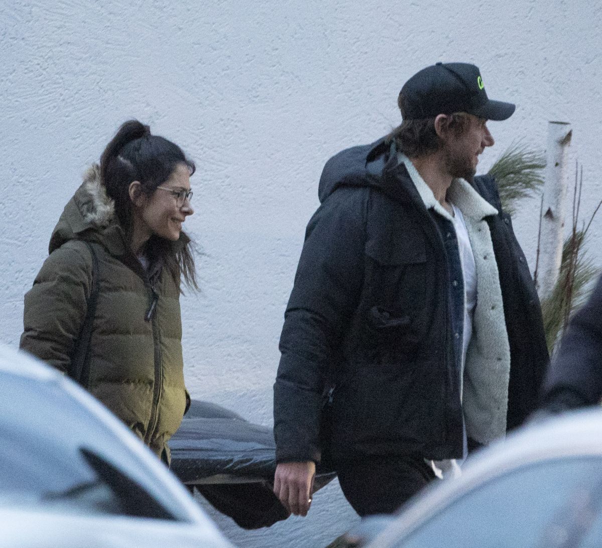 SARAH SHAHI and Adam Demos Out in Toronto 04/06/2022 – HawtCelebs