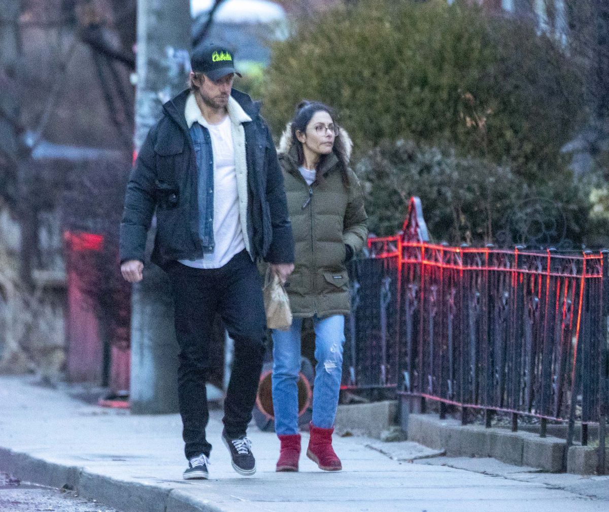 SARAH SHAHI and Adam Demos Out in Toronto 04/06/2022 – HawtCelebs