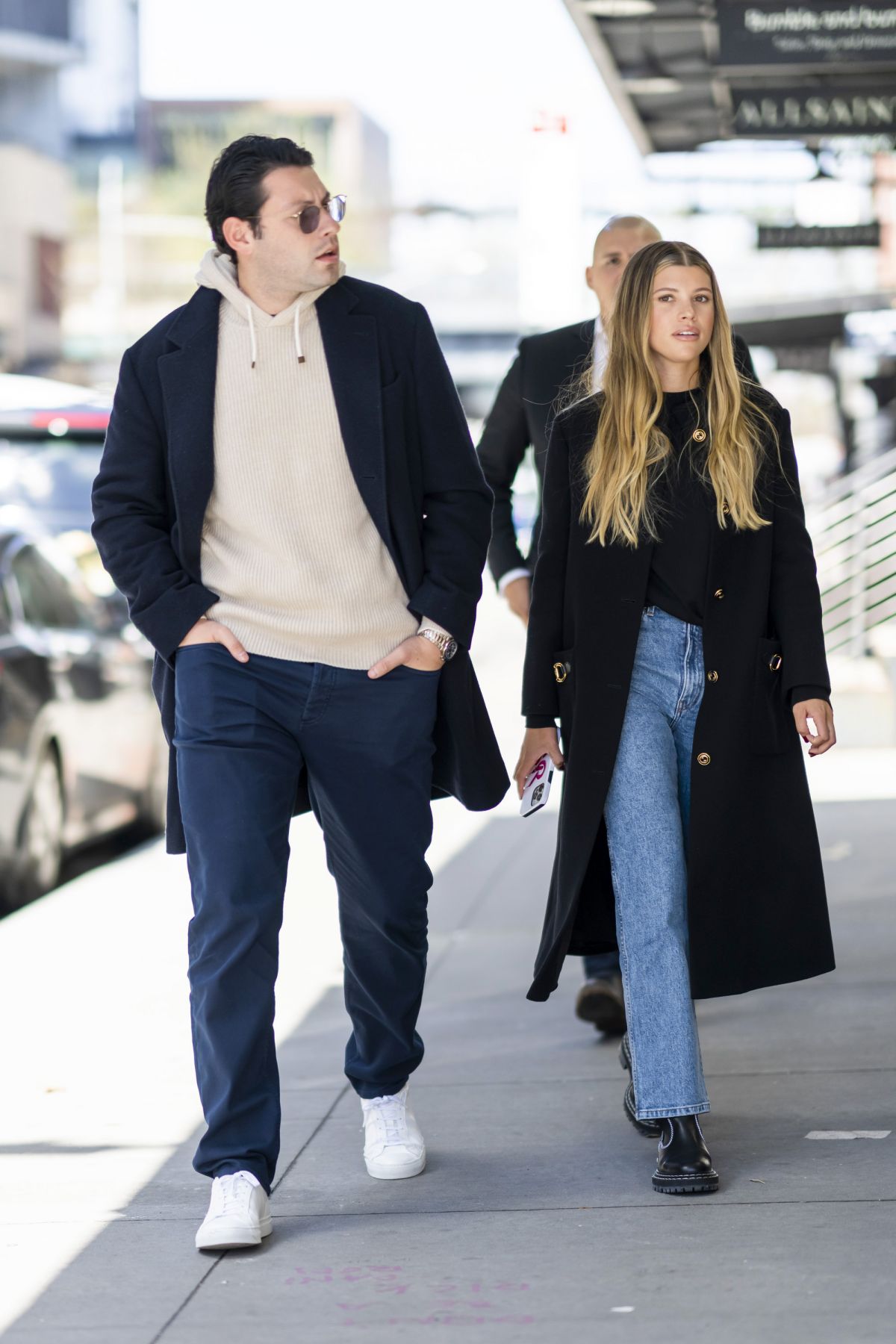SOFIA RICHIE and Elliot Grainge Out Shopping at Vince Camuto in New ...