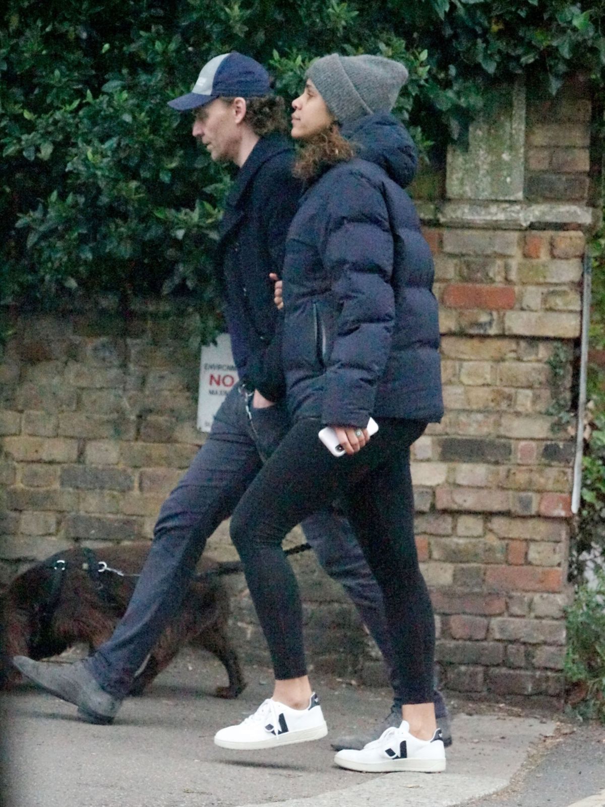 ZAWE ASHTON and Tom Hiddleston Out with Their Dog in London 04/29/2022 ...