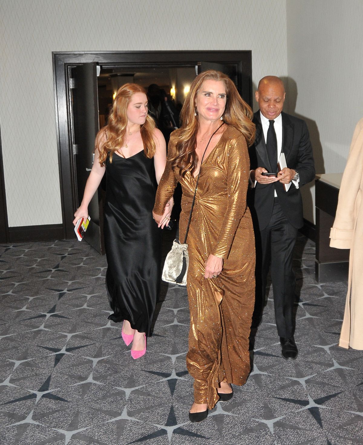 BROOKE SHIELDS Leaves White House Correspondence Dinner in Washington ...