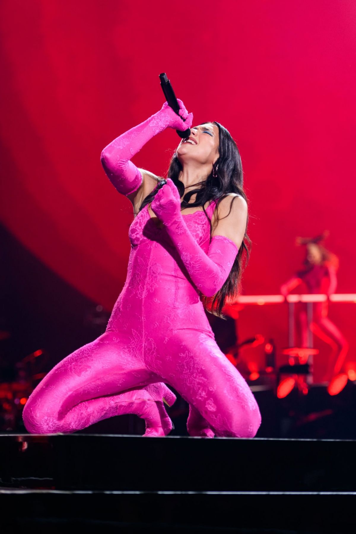 DUA LIPA Performs at Future Nostalgia Tour in Amsterdam 05/17/2022 ...