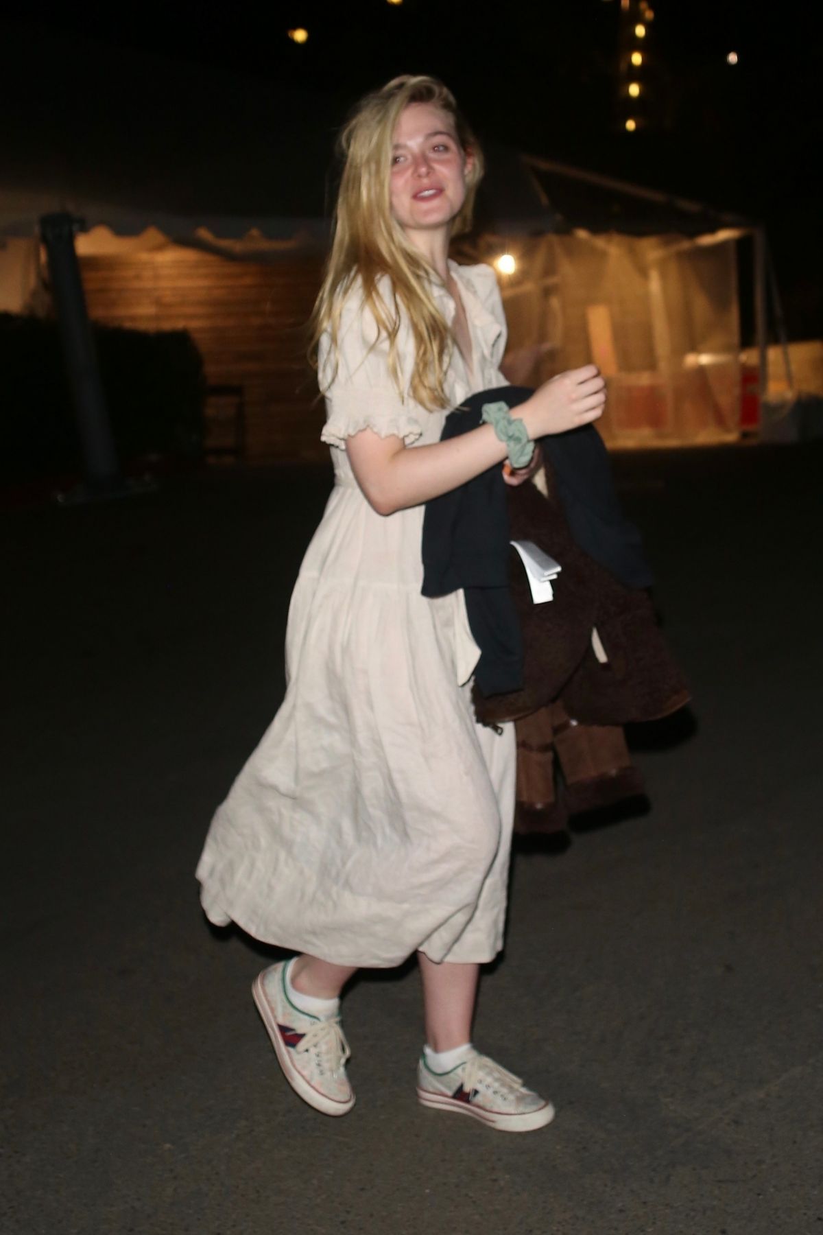ELLE FANNING Leaves Haim Concert in Los Angeles 05/01/2022 – HawtCelebs