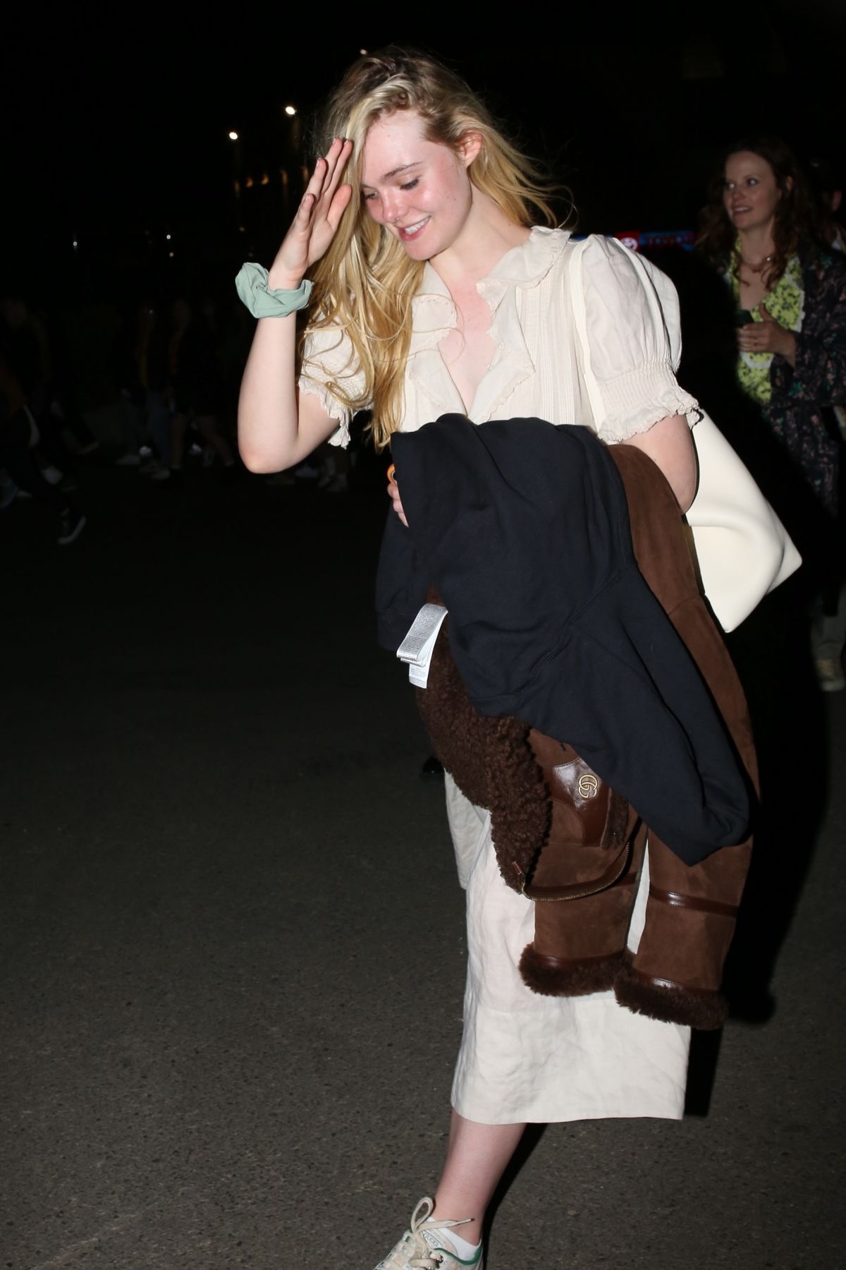ELLE FANNING Leaves Haim Concert in Los Angeles 05/01/2022 – HawtCelebs