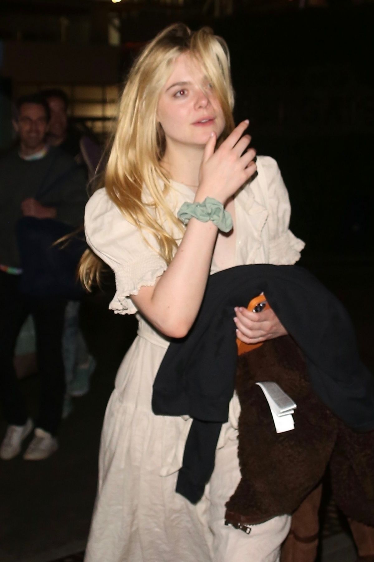 ELLE FANNING Leaves Haim Concert in Los Angeles 05/01/2022 – HawtCelebs
