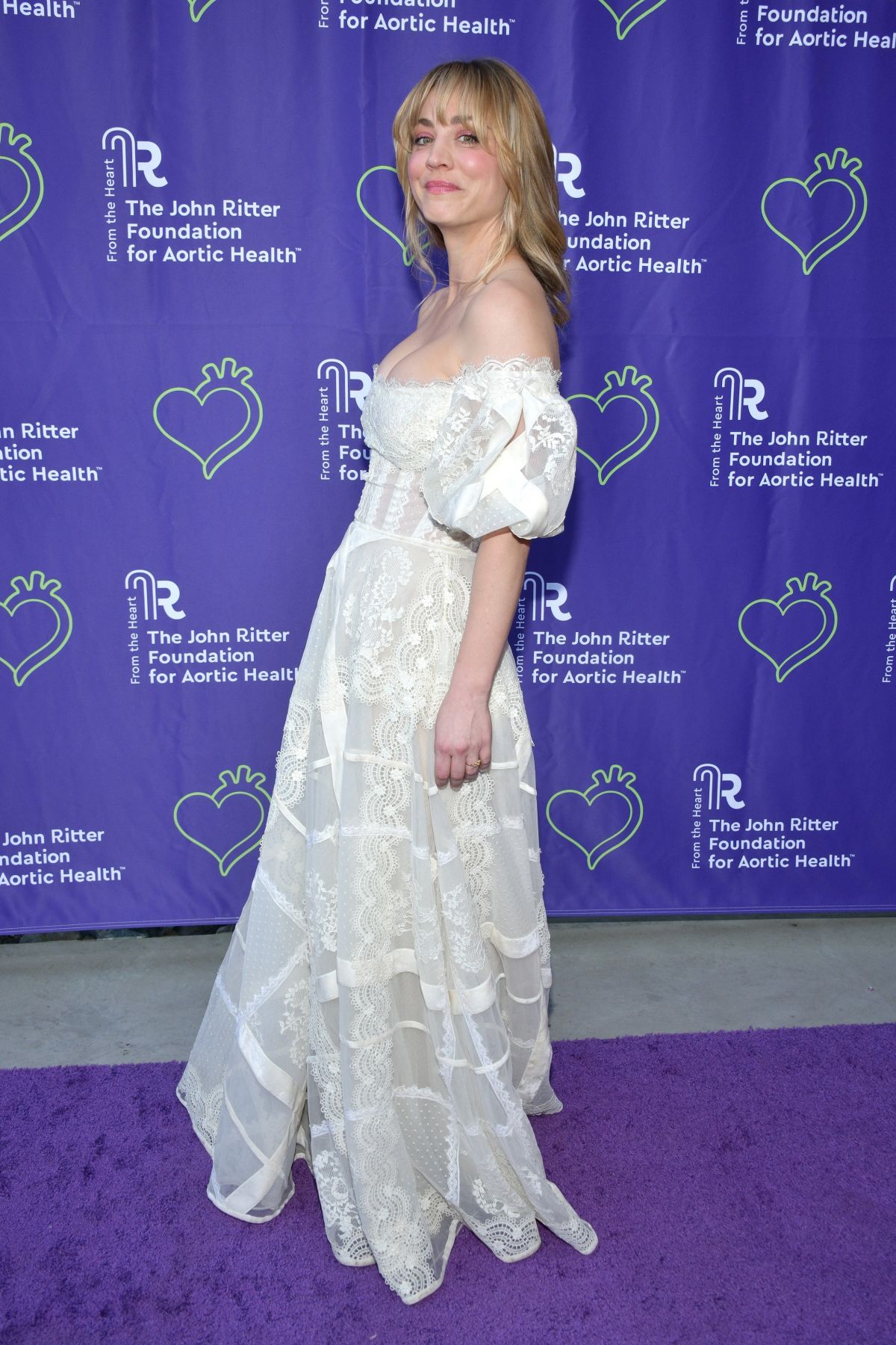 KALEY CUOCO at John Ritter Foundation for Aortic Health Evening from ...