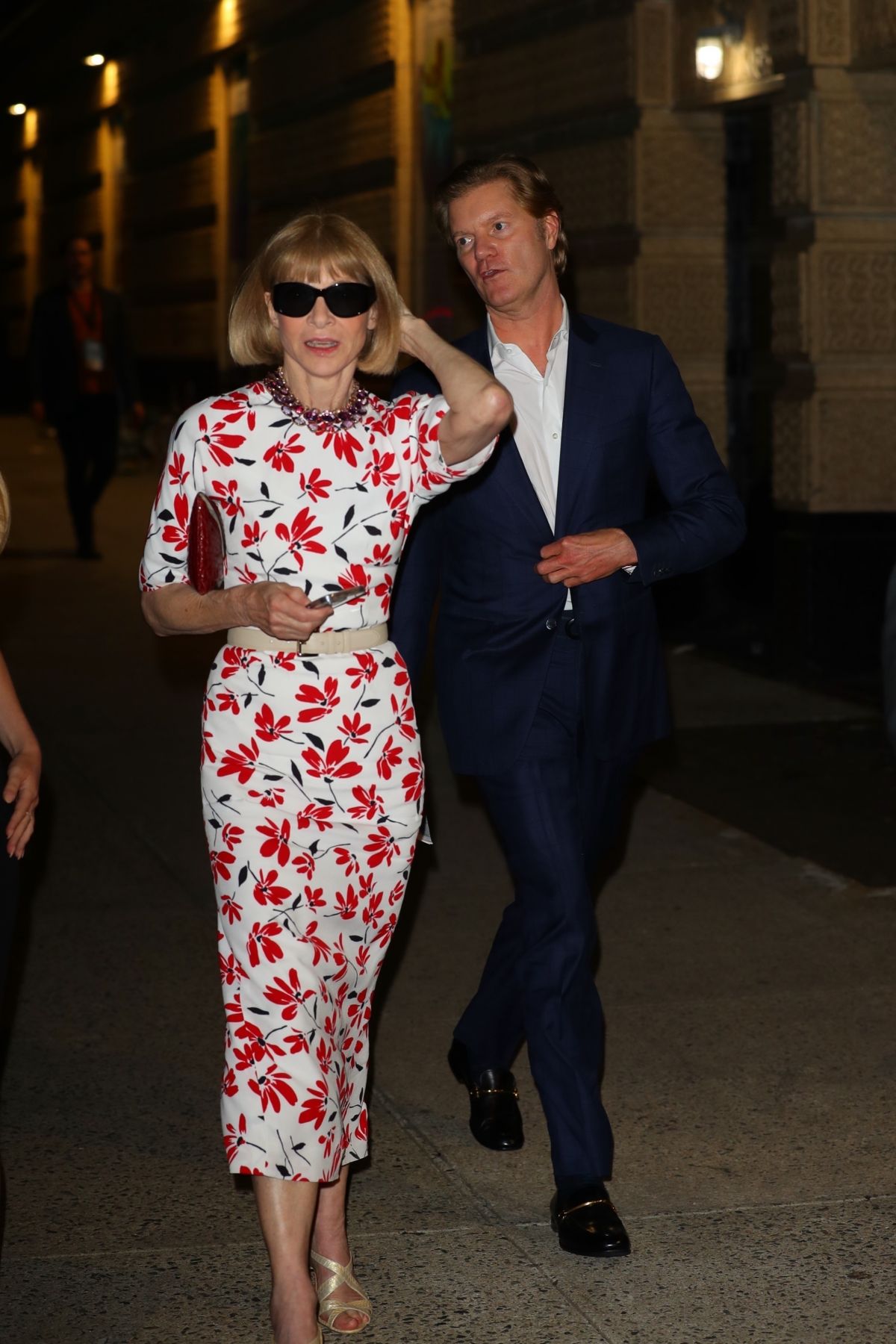 ANNA WINTOUR Arrives at Halftime Premiere at 21st Tribeca Film Festival ...