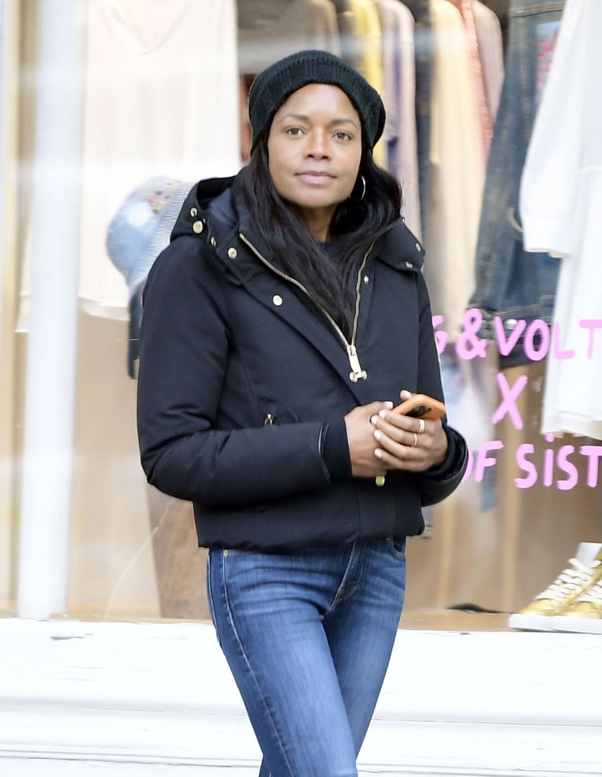 NAOMIE HARRIS Out and About in London 05/30/2022 – HawtCelebs