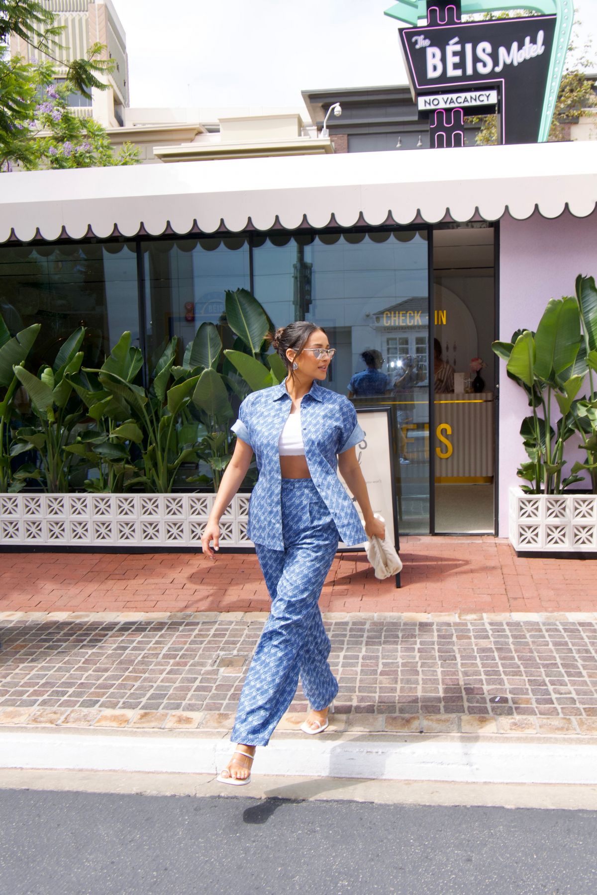 SHAY MITCHELL at Beis Motel Pop-up at The Grove in Los Angeles 06/04 ...