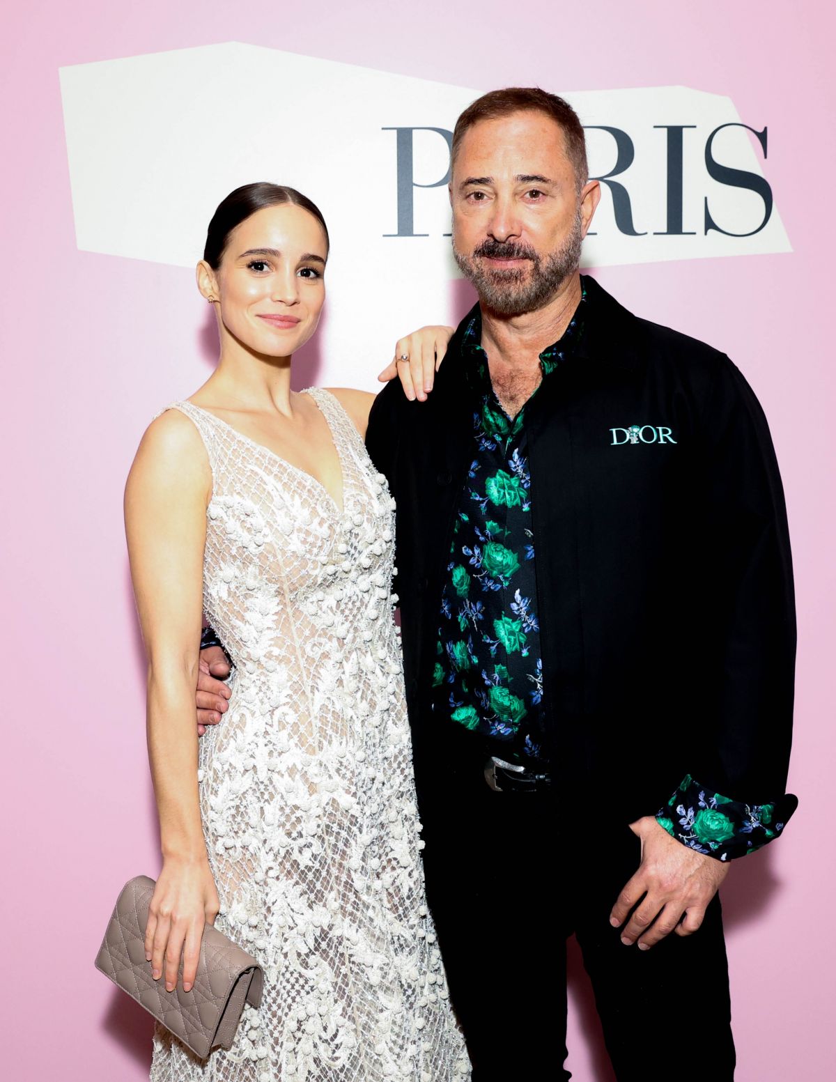 ALBA BAPTISTA at Vogue and Focus Features Present Mrs. Harris Goes to ...