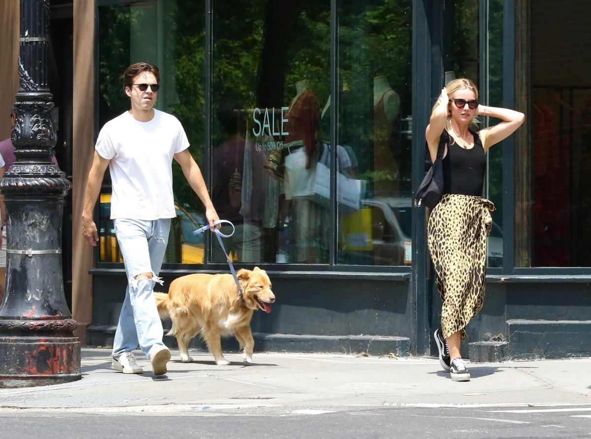 ANNABELLE WALLIS and Sebastian Stan Out in New York 07/16/2022 – HawtCelebs